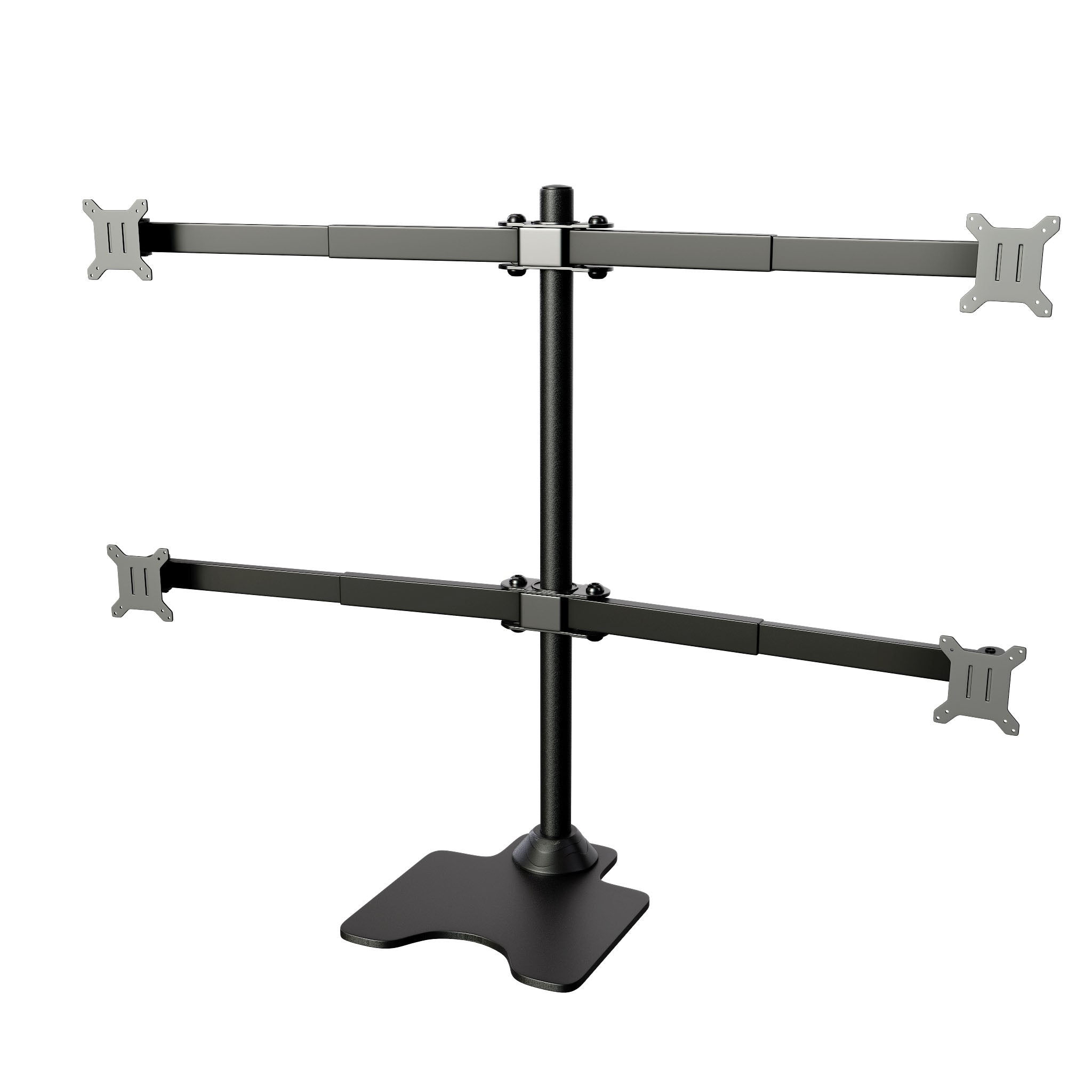 Four Monitor Stand Tabletop Freestanding, Supports 30" to 38" Ultrawid ...