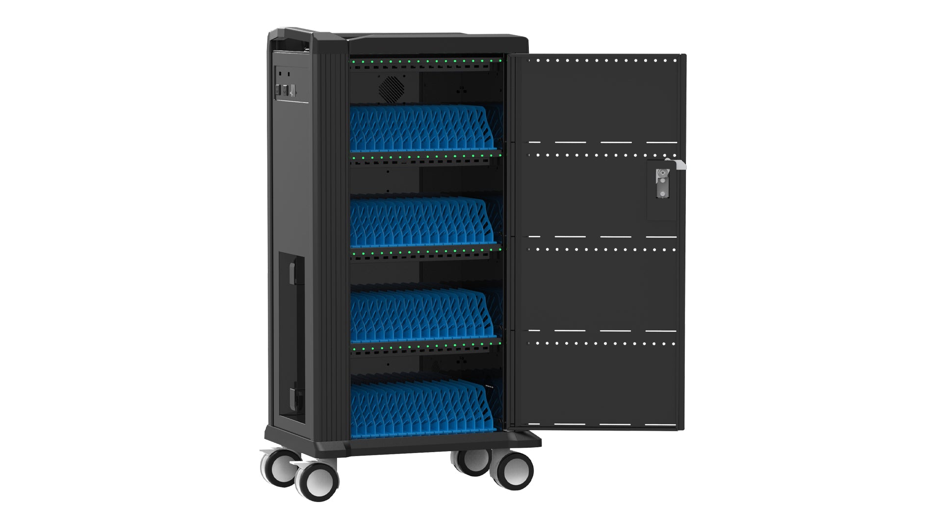 Tablet Charging Cabinet/Cart Suitable for Tablets up to 11 Inches, 64 ...