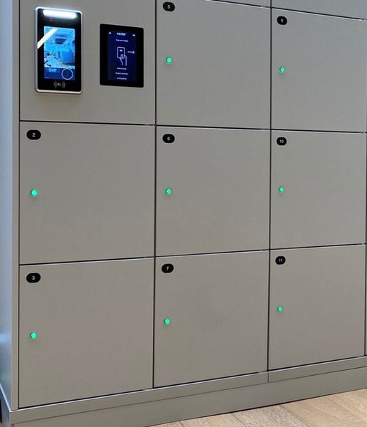 Asset Lockers with Face Recognition System India - Rife Technologies