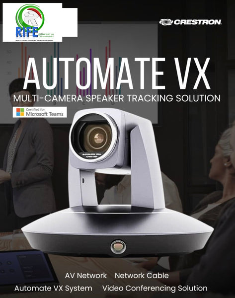 Crestron AUTOMATE VX SOLUTION: Automated Multi-Camera Speaker Tracking ...