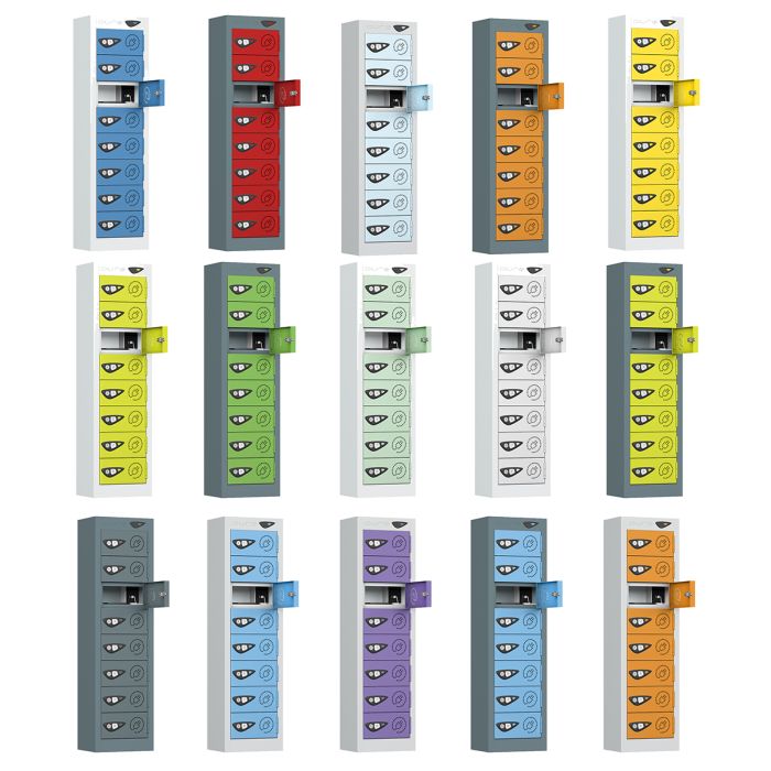 8 Door Mini Mobile Phone Locker - Rife Technologies