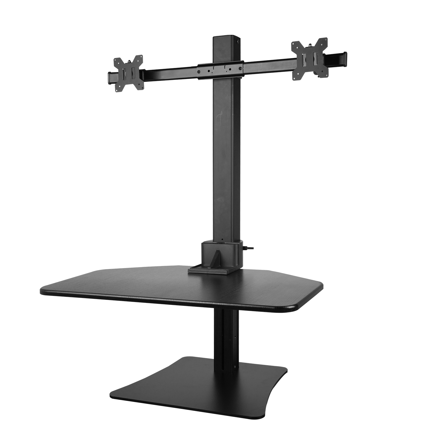 Height Adjustable Standing Desk for Dual Monitors ( Vertical movement ...