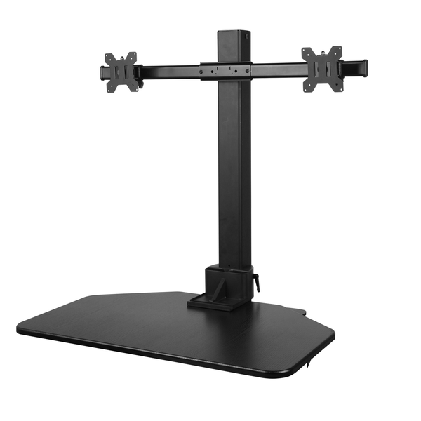 Height Adjustable Standing Desk for Dual Monitors ( Vertical movement ...