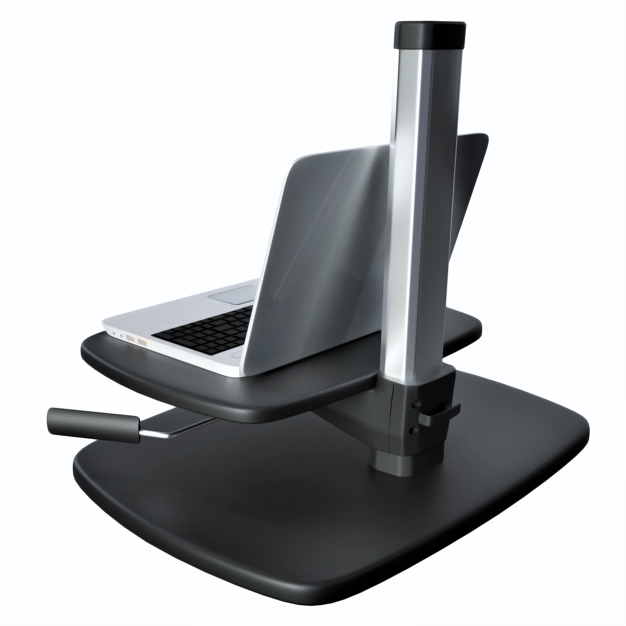 Renewed Ergonomic Sit to Stand Laptop Stand Riser, Ergonomic Aluminum ...