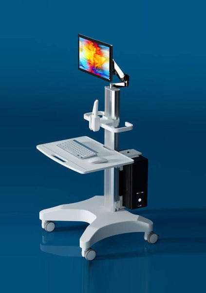 Dental Computer Cart with Scanner Holder and Keyboard Tray (OC-1T ...