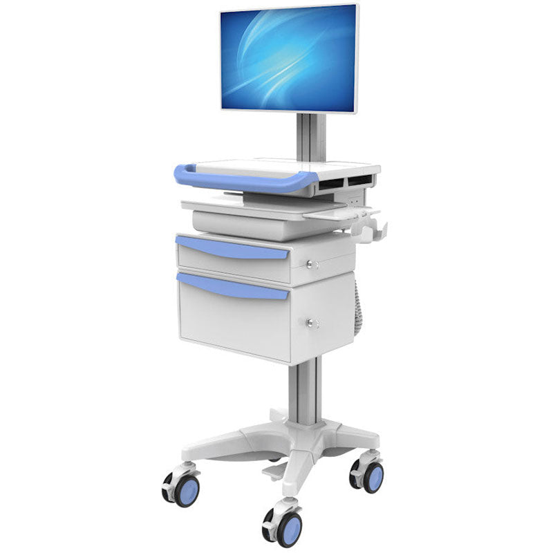 MEDICAL MOBILE COMPUTING NURSING CART MODEL HSE-PMB - Rife Technologies
