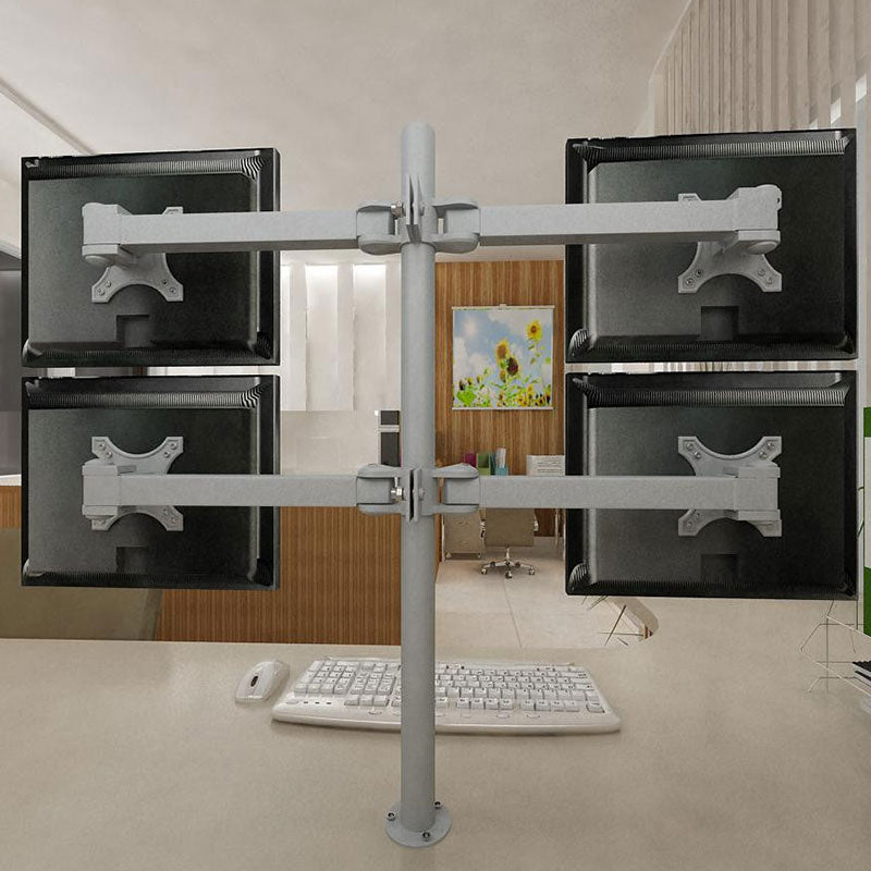 Four Monitor Stand - Fix Type, 5 Years Warranty (4MS-FT) - Rife ...