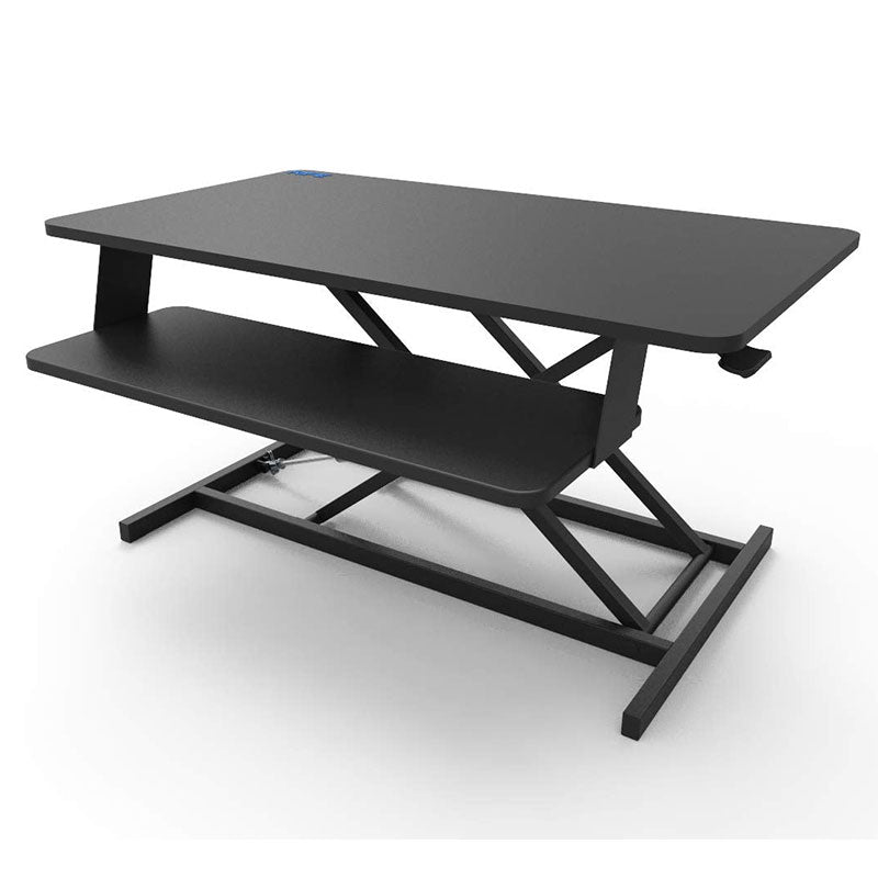 Deluxe Big Vertical Moving Sit Stand Converter, Quick Sit to Stand Tab ...