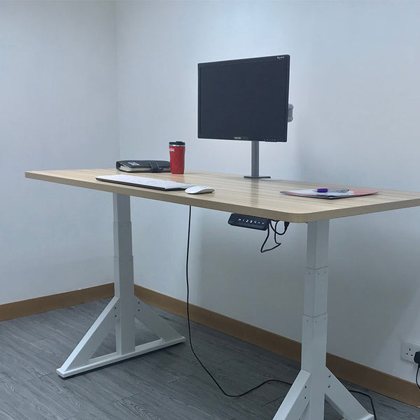 Single Fully Adjustable/Tilt/Articulating Full Motion LCD Arm Desk Mou ...