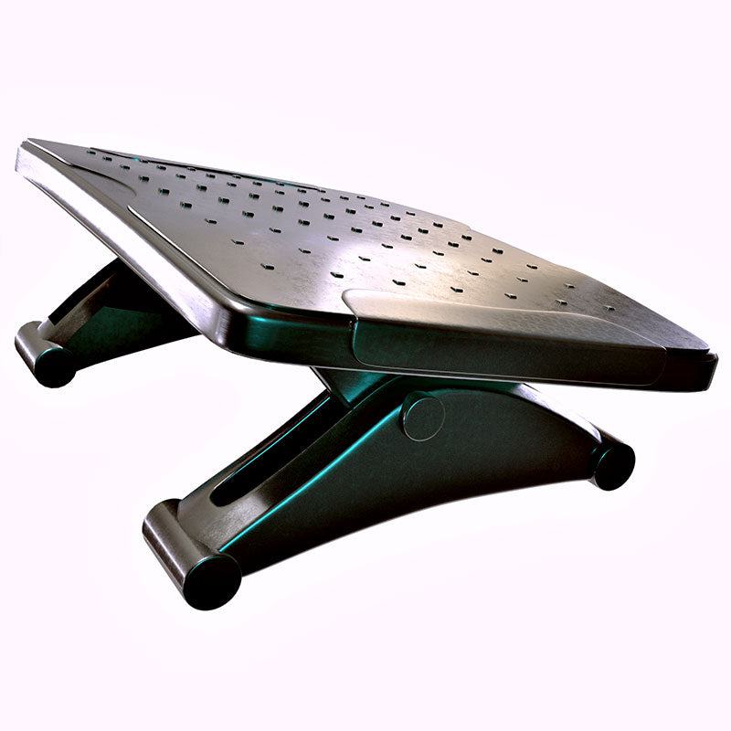 Adjustable Under Desk Footrest, Ergonomic Foot Rest with Free-Floating ...