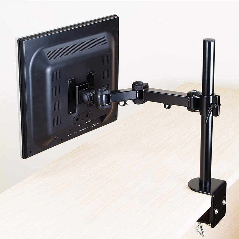 Single Fully Adjustable/Tilt/Articulating Full Motion LCD Arm Desk Mou ...
