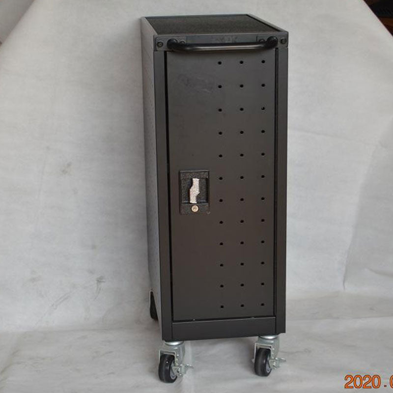 All Steel Charging Locker Cart for 16 Chromebooks/Tablets, Black (RTP ...