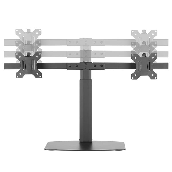 Renewed Freestanding Pneumatic Vertical Lift Dual Monitor Stand - Adju ...