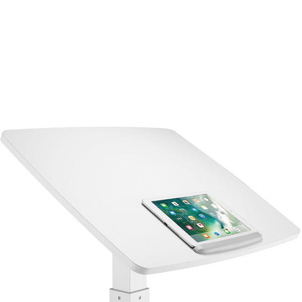 Pneumatic Instant Multi-Purpose Rolling Podium Lectern with Wheels Lap ...