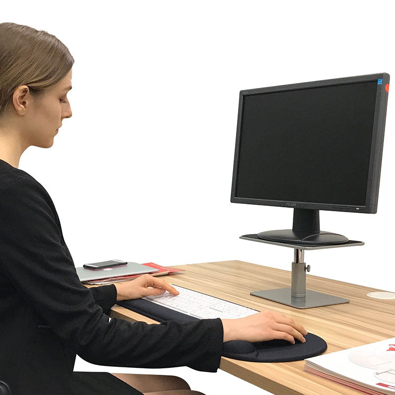 Adjustable Computer Monitor Riser with Step-less Height Riser (Model ...