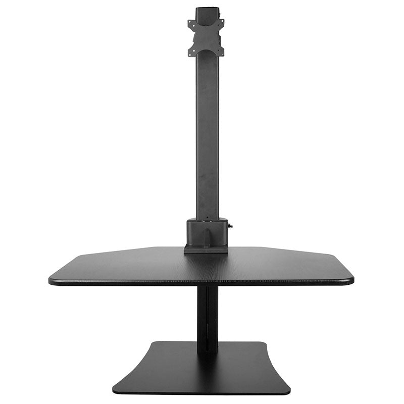 Height Adjustable Standing Desk for Single Monitor (vertical moving Pn ...