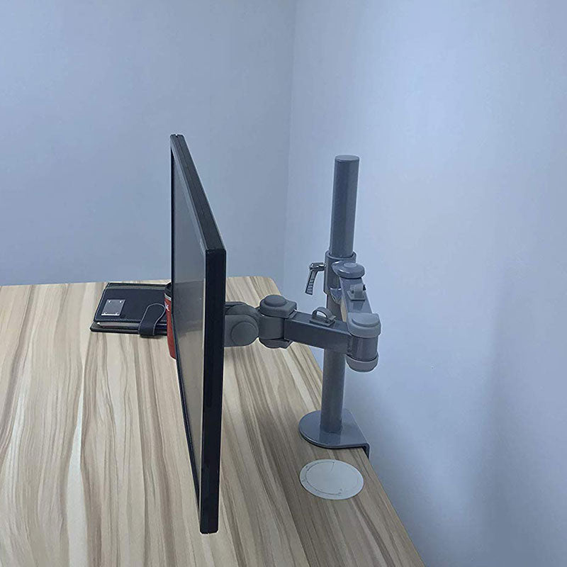 Single Fully Adjustable/Tilt/Articulating Full Motion LCD Arm Desk Mou ...