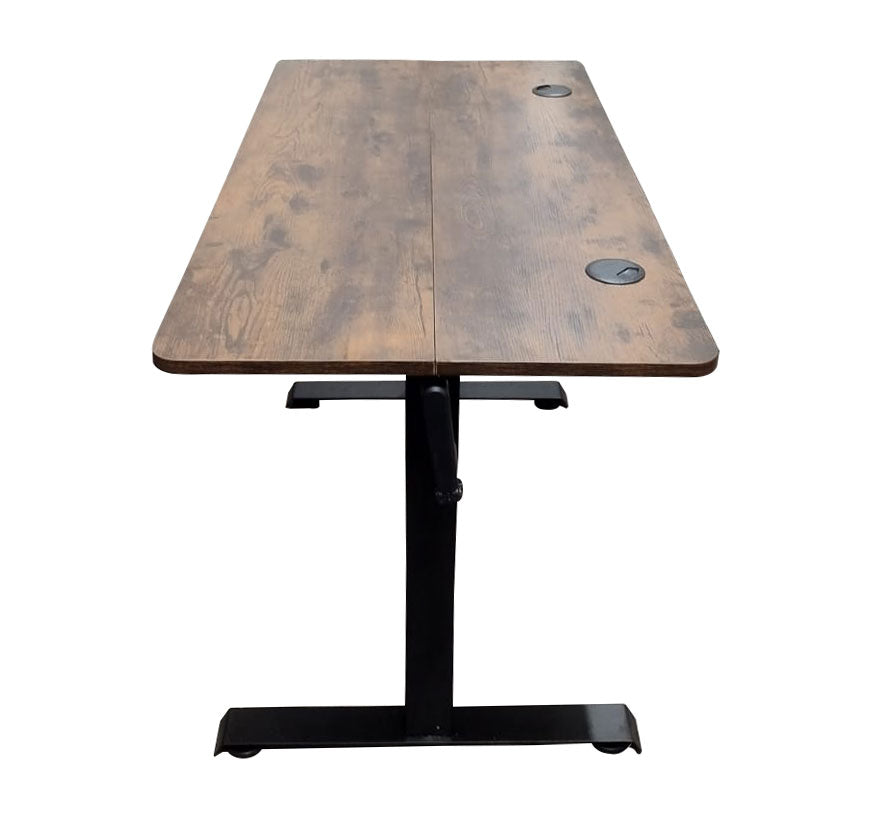 Manual Hand Crank Adjustable height Sit to Standing Desk Frame, Ergono ...